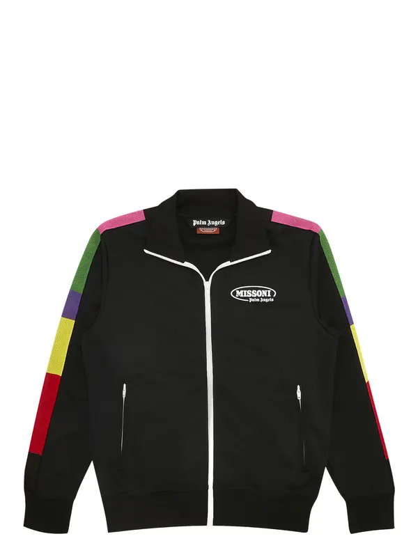 Palm Angels X Missoni Track Jacket - Black