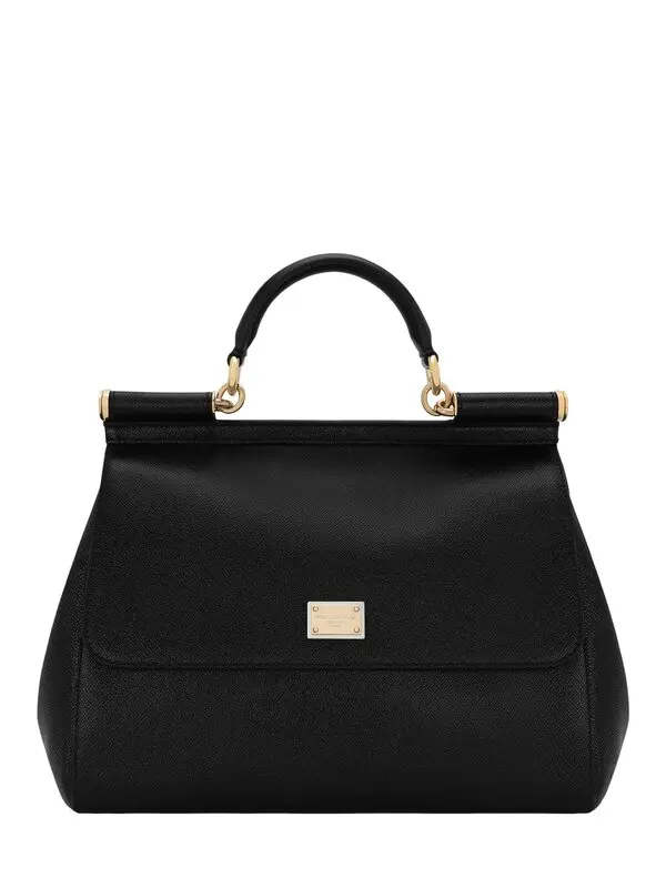 Dolce & Gabbana Maxi Sicily Bag - Black