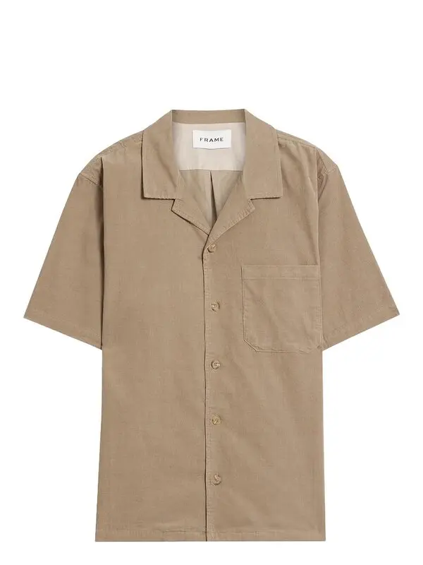 FRAME Cottoncorduroy Shirt - Beige