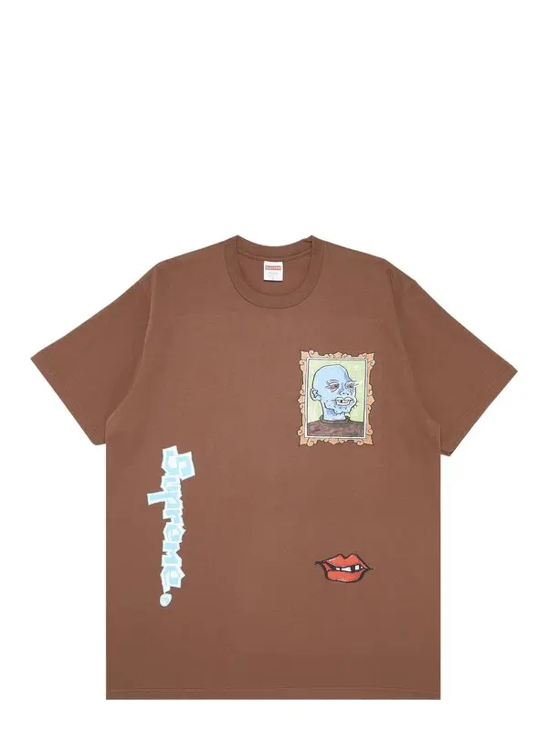 Supreme Gonz Portrait Tee - Brown