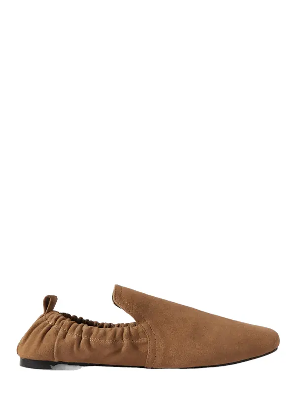 A.emery Delphine Suede Loafers - Brown