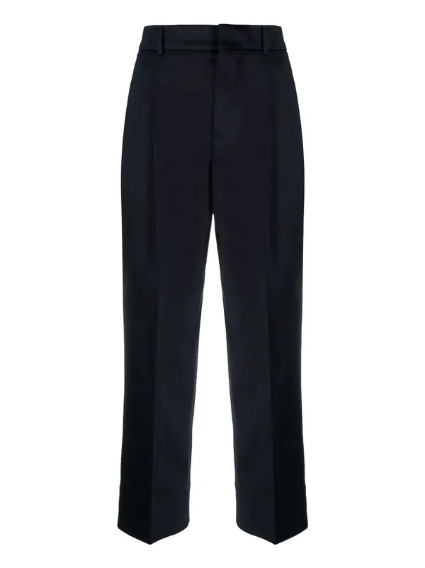 Ami Cropped Trousers - Black