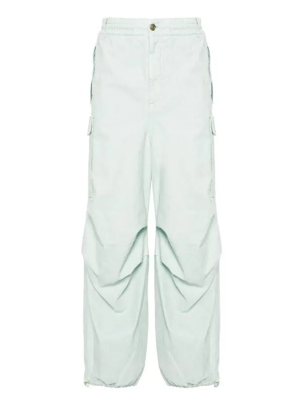 Marni Low-waist Cargo Pants - Blue