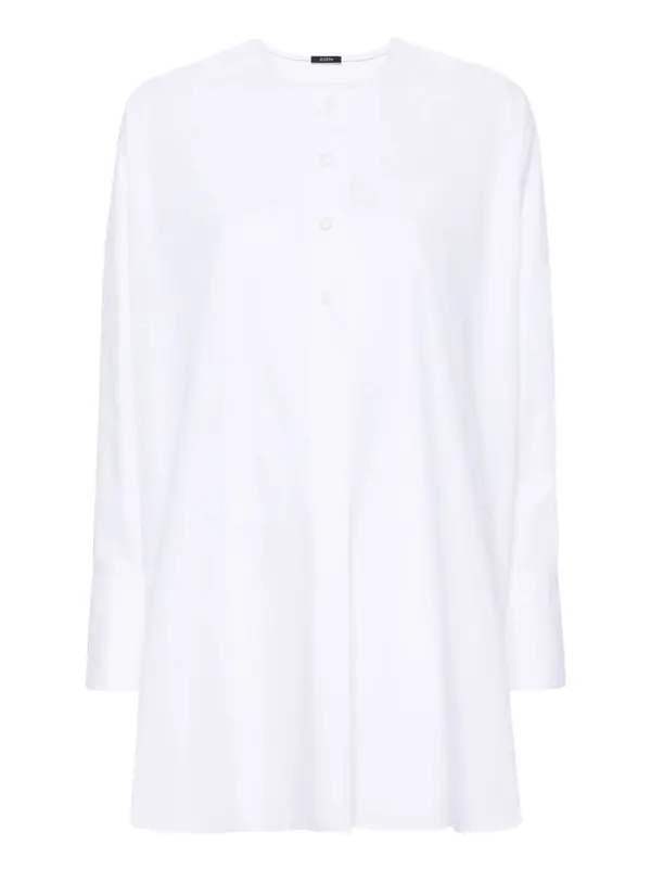 JOSEPH Botha Organic Cotton Shirt - White