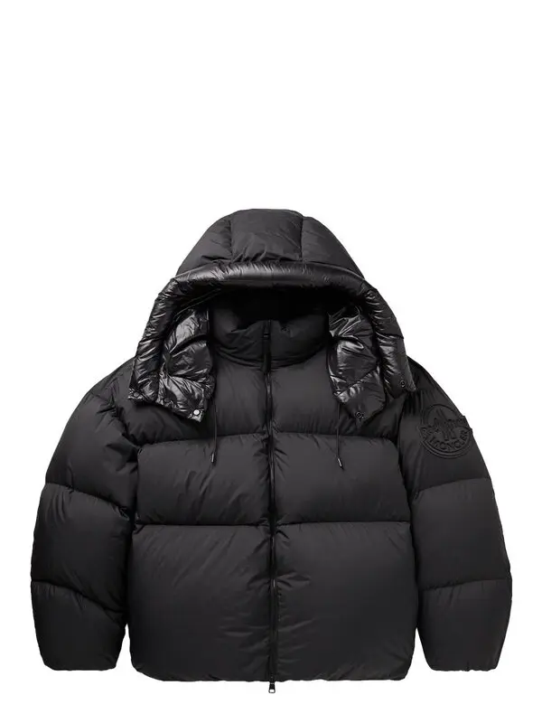 Moncler Roc Nation Antila Hooded Down Jacket - Black
