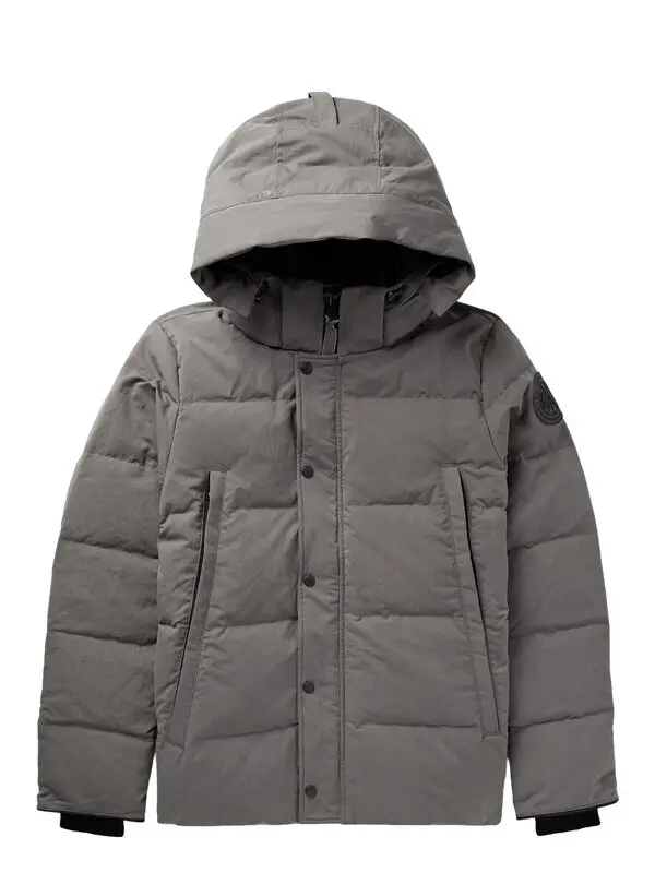 Canada Goose Wyndham Arctic Tech® Hooded Down Parka - Gray