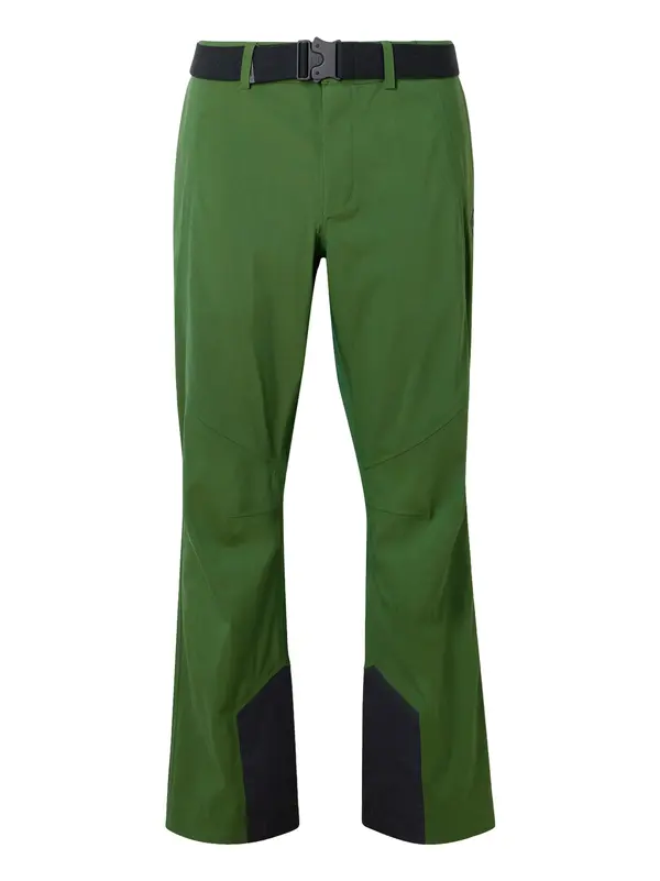 Loro Piana Straight-leg Wool-blend Ski Pants - Green