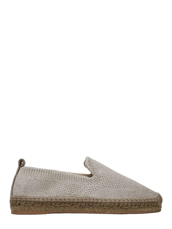 Brunello Cucinelli Monili-trim Slip-on Espadrilles - Neutrals