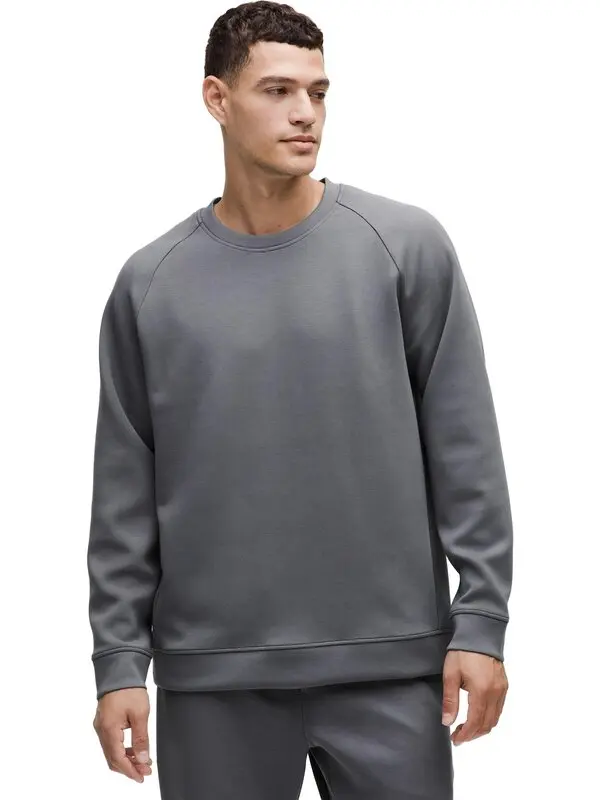 Lululemon Smooth Spacer Classic-fit Crewneck - Solar Grey