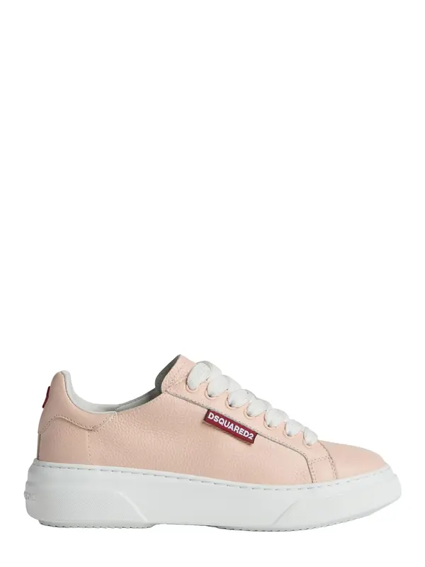 Dsquared2 Logo-embossed Lace-up Sneakers - Pink