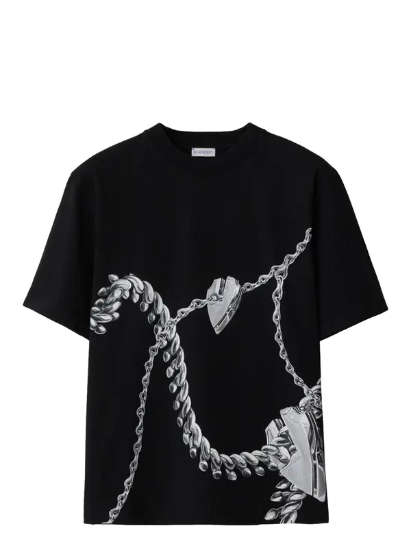 Burberry Cotton T-shirt - Black