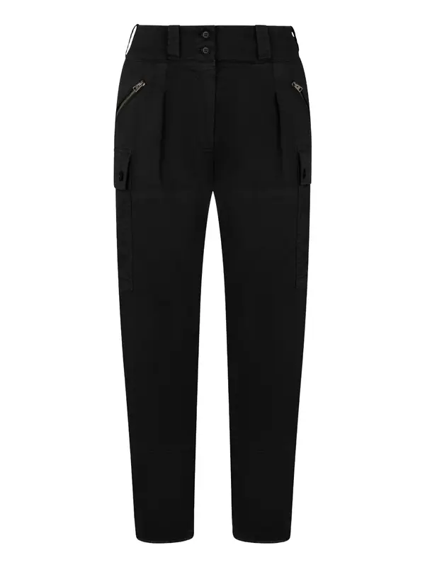 TOM FORD Cargo Cropped Trousers - Black