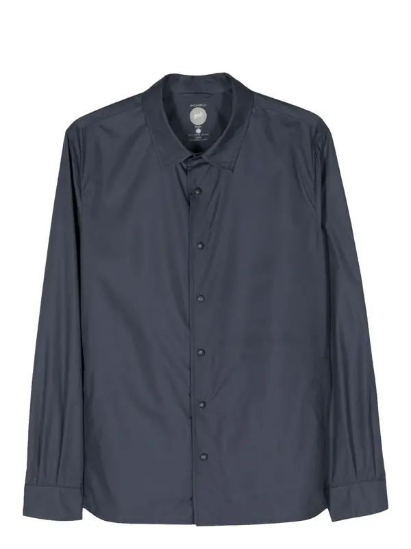 MAZZARELLI Long-sleeve Shirt Jacket - Blue