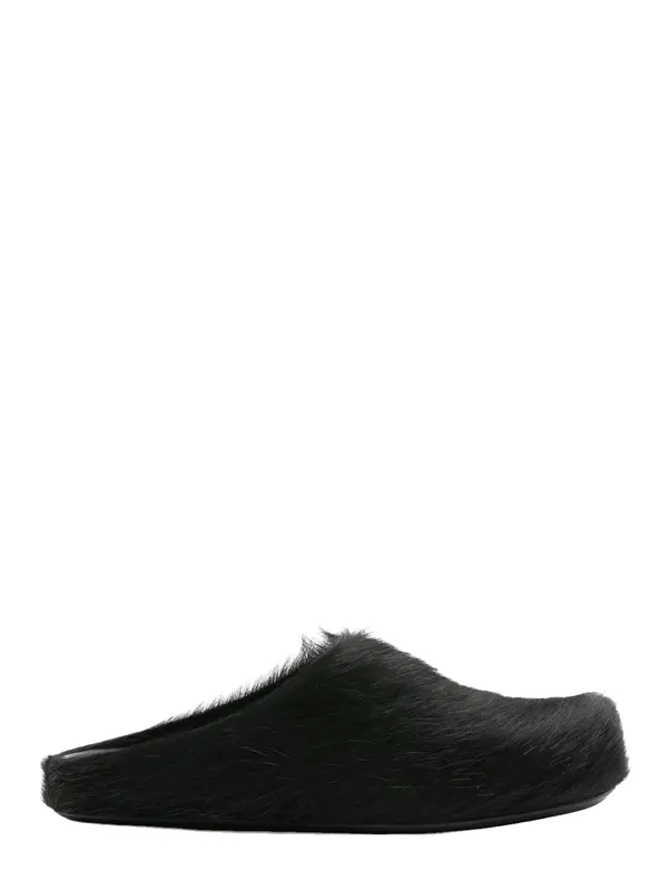 Marni Fussbett Sabot Mules - Black