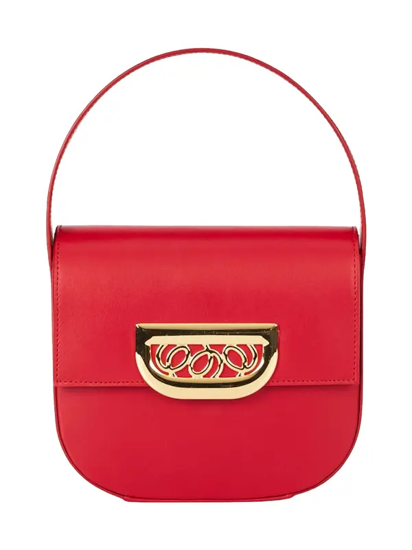 DESTREE Small Martin Leather Shoulder Bag - Red