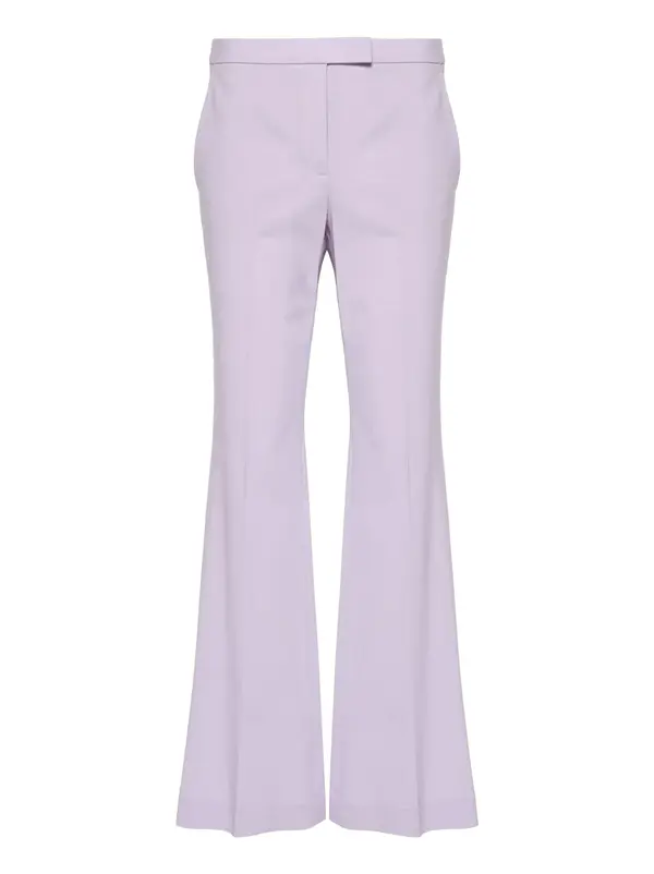 Theory Demitria Flared Trousers - Purple