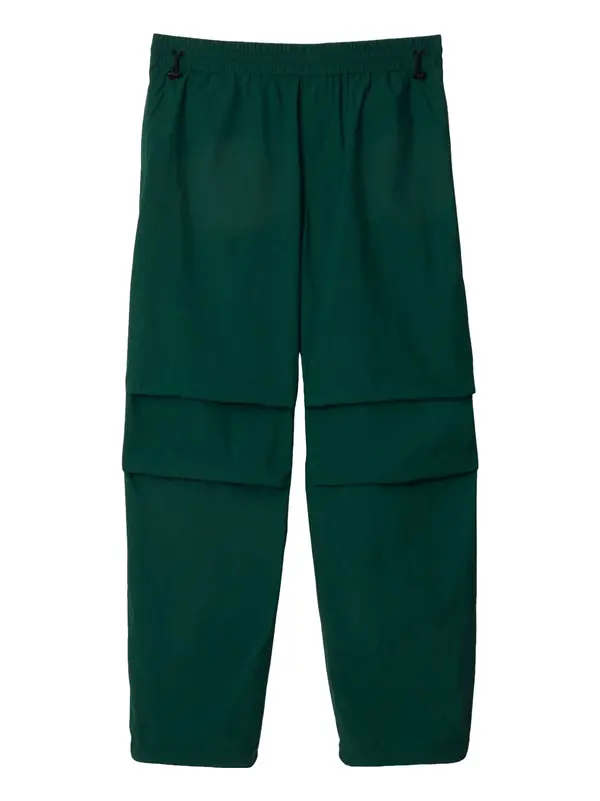 Burberry Drawstring Cargo Trousers - Green