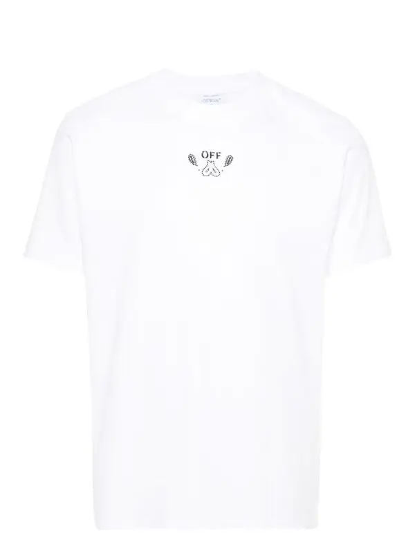Off-White Bandana Arrows-print T-shirt - White