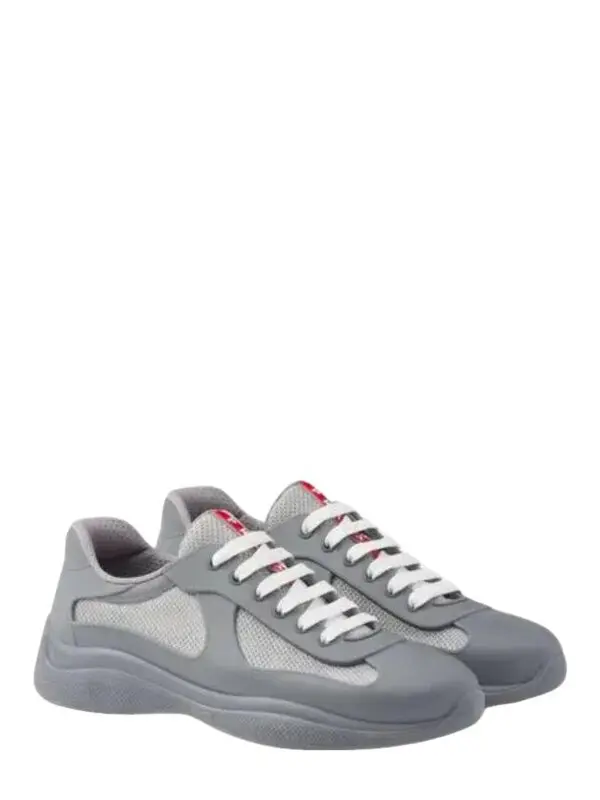 Prada America's Cup Sneakers - Steel Gray