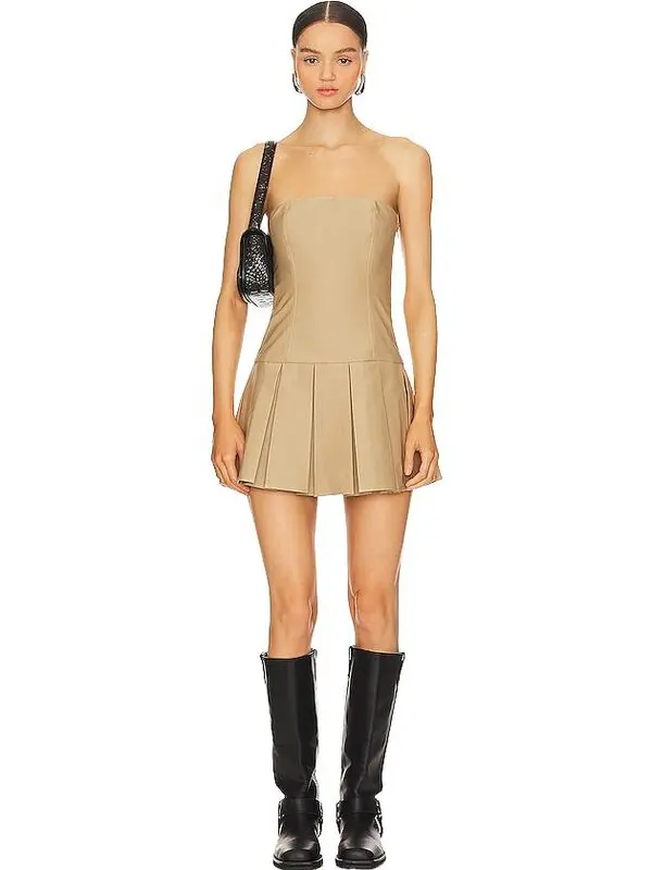 Superdown Ruby Mini Dress - Tan