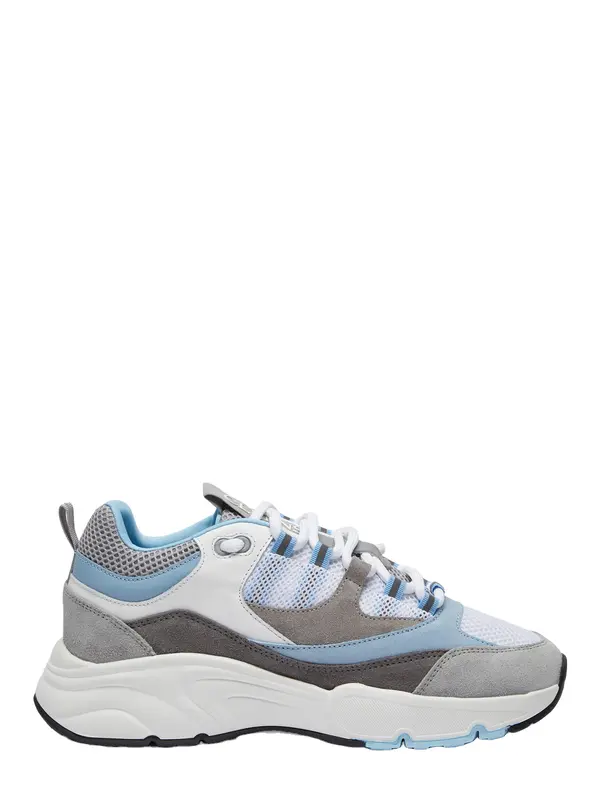 CLEENS Aero Runner Panelled Sneakers - Blue
