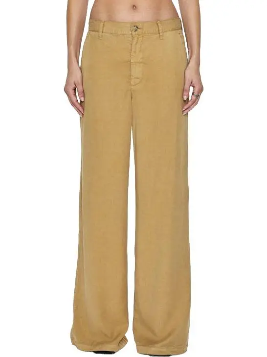 PISTOLA Jayden Wide-leg Pants - Khaki