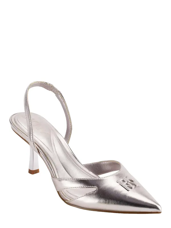 Dkny Glorianna Slingback Pointed Toe Pump - Metallic Pink