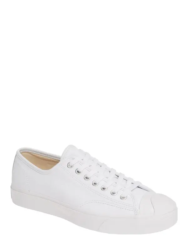 CONVERSE Jack Purcell Ox Low-top Sneakers - White Leather