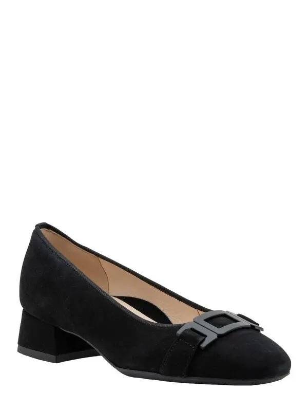 ARA Gallant 2 Block Heel Pumps - Black