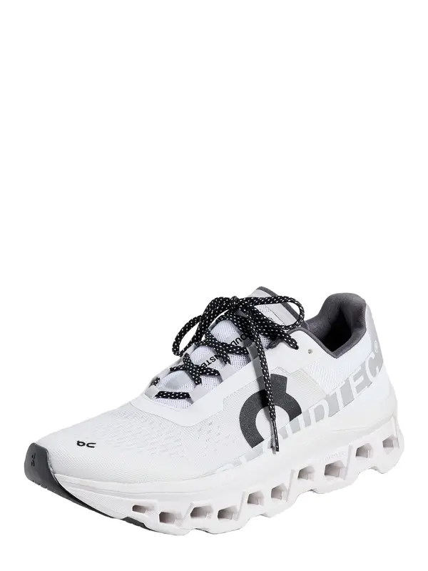 On Cloudmonster Sneakers - All White