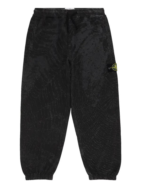 Supreme X Stone Island Sweatpant - Black