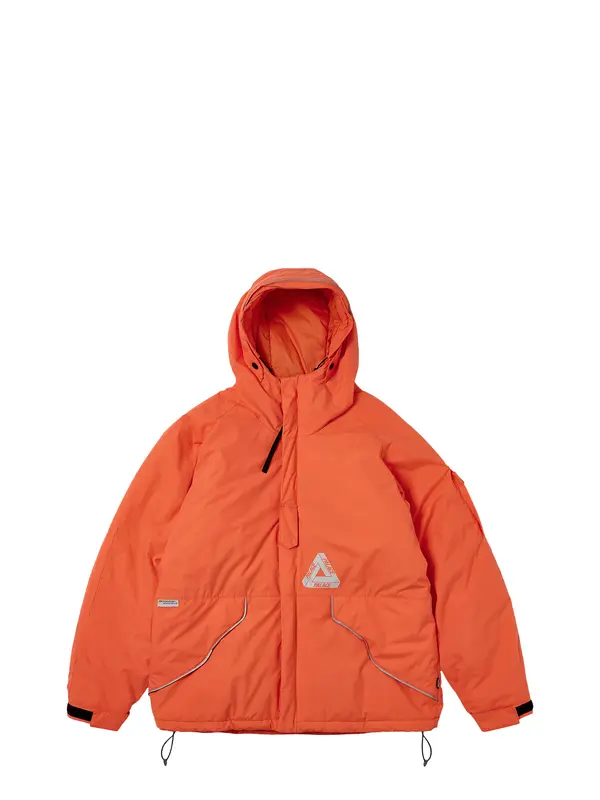 PALACE P-tech Hooded Jacket - Orange