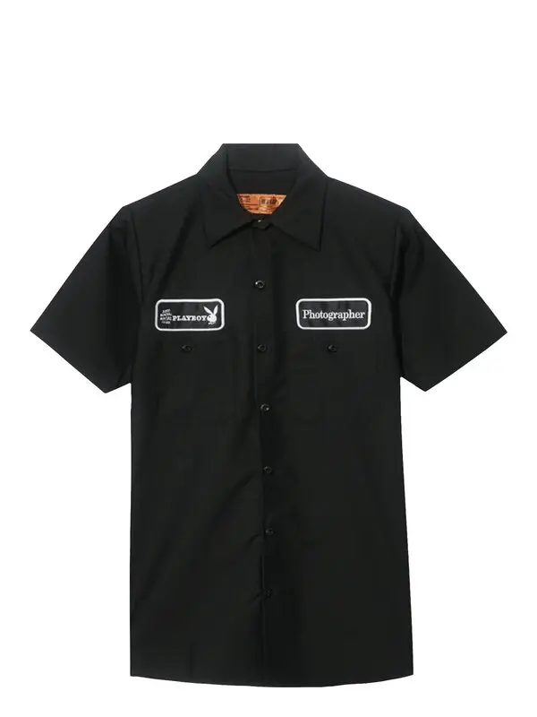 ANTI SOCIAL SOCIAL CLUB X Playboy Photographer Work Shirt - Black