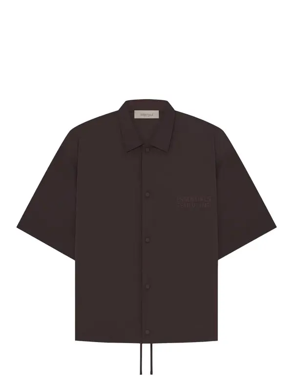 Fear Of God Short-sleeve Nylon Shirt - Brown