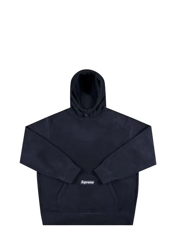 Supreme Polartec Hooded Sweatshirt - Blue