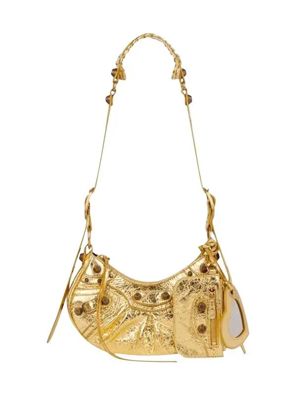 Balenciaga Le Cagole Xs Shoulder Bag - Gold