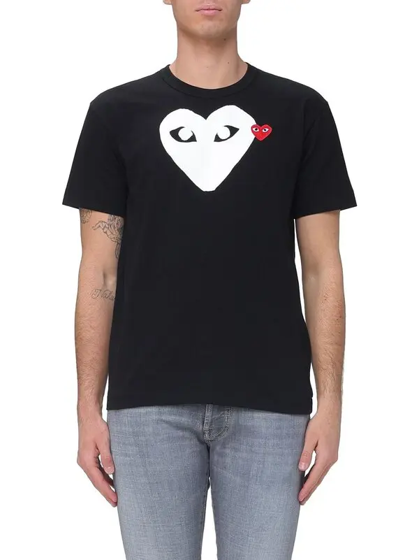 Play Comme Des Garcon T-shirt - Black