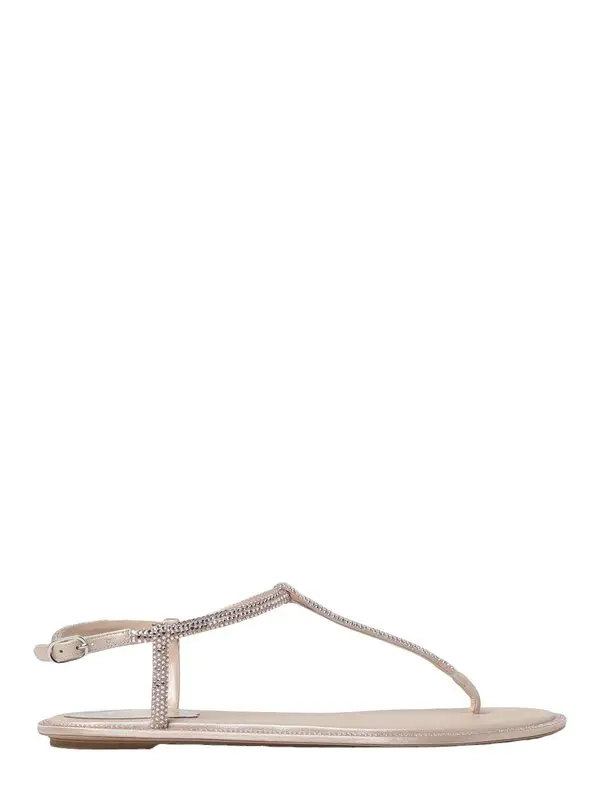 Rene Caovilla Heeled Sandal - Nude