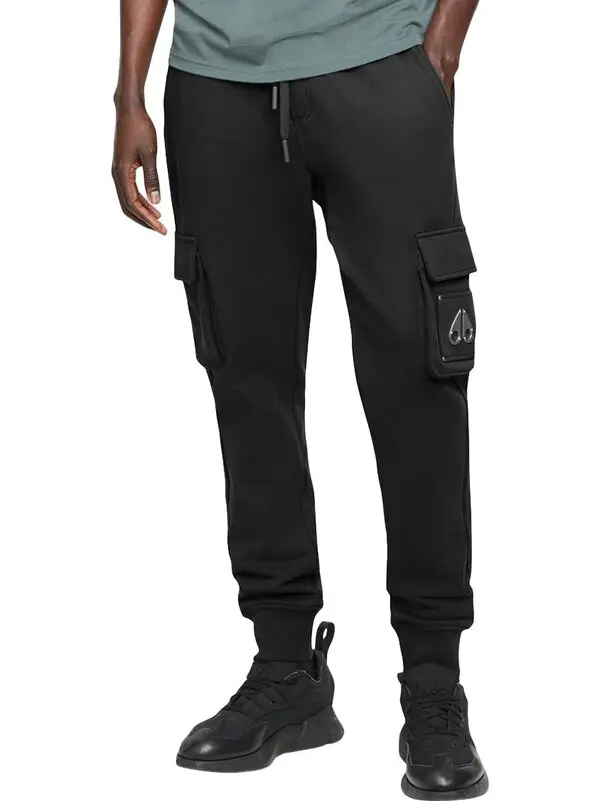Moose Knuckles Hartsfield Cargo Joggers - Black