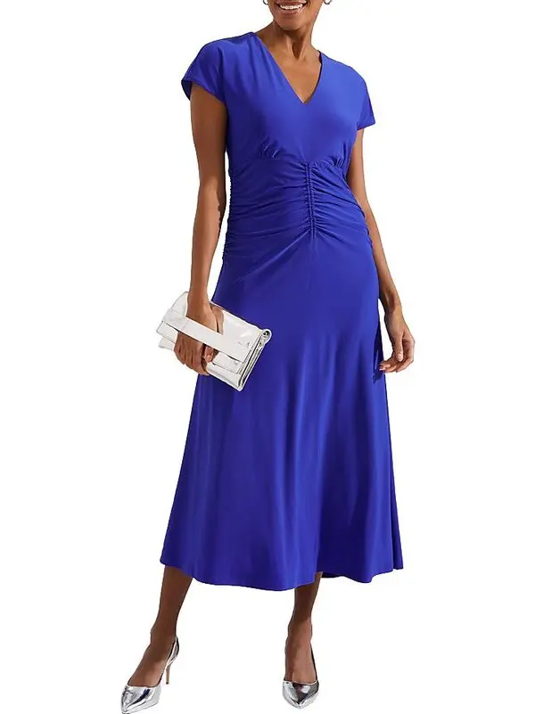 HOBBS LONDON Daniella Midi Dress - Egyptian Blue