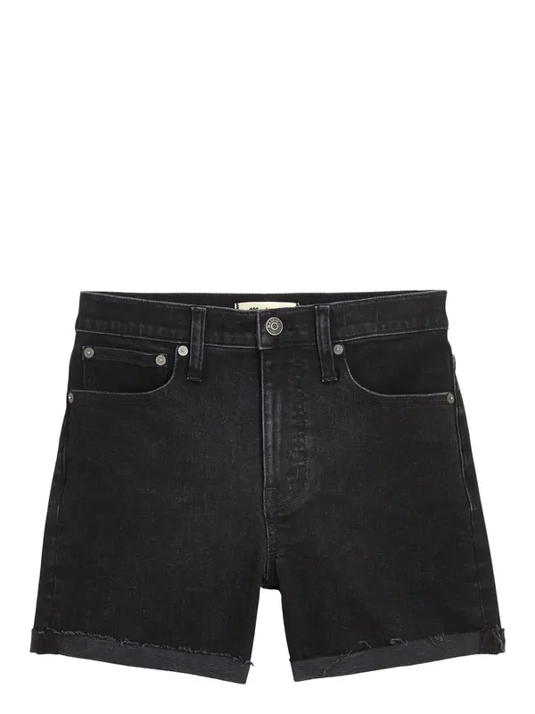 Madewell High-rise Denim Shorts - Halwood Wash