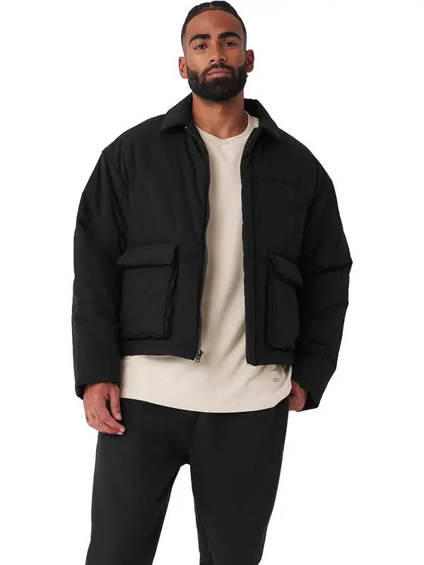 Alo Yoga Voyage Utility Cargo Jacket - Black