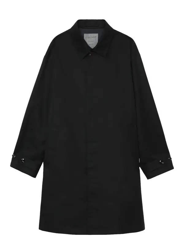 Yohji Yamamoto X Neighborhood Cotton Coat - Black