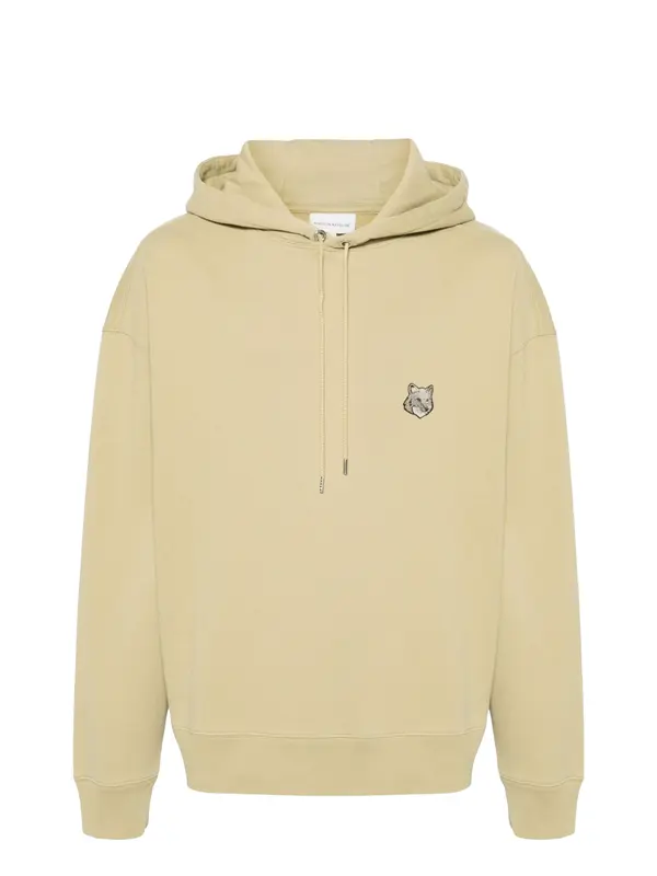 Maison Kitsuné Bold Fox Head-patch Hoodie - Neutrals
