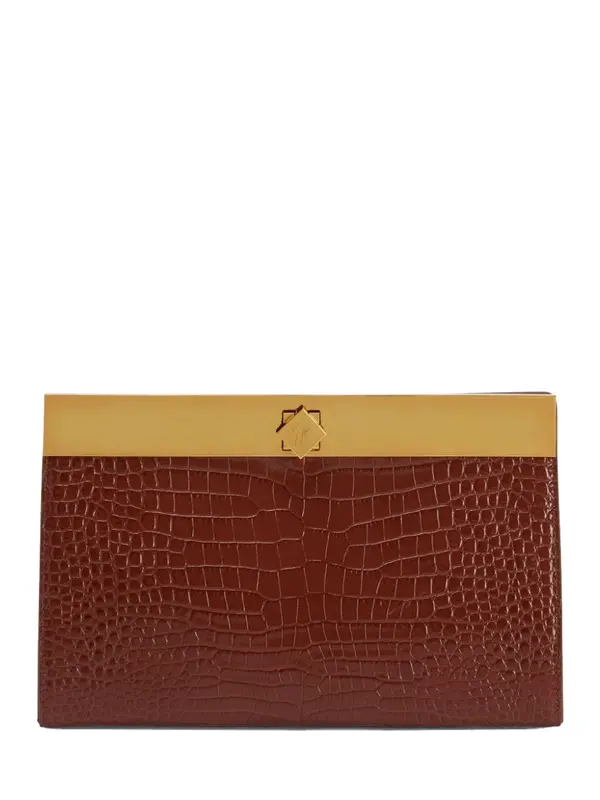 GIUSEPPE ZANOTTI Tanaya Clutch - Brown