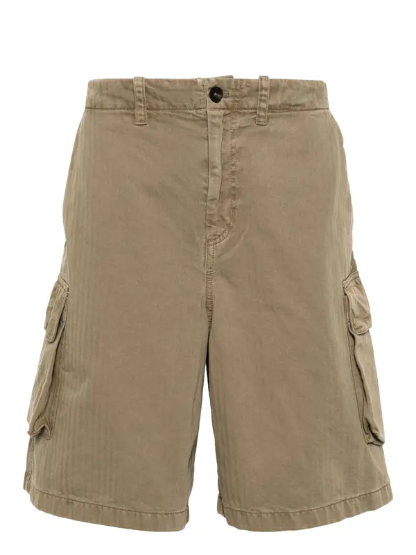 Our Legacy Mount Cotton Cargo Shorts - Green