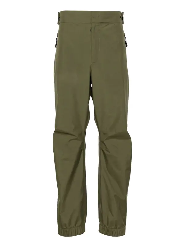 Moncler Waterproof Tapered Trousers - Green