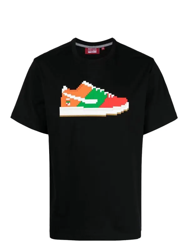 MOSTLY HEARD RARELY SEEN Convenience Sneakers Cotton T-shirt - Black