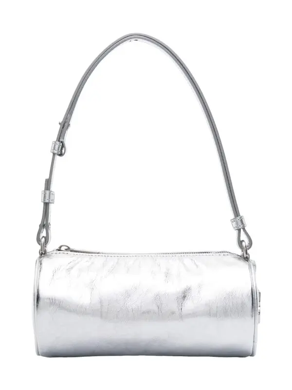 Off-White Small Torpedo Leather Shoulder Bag - Silver