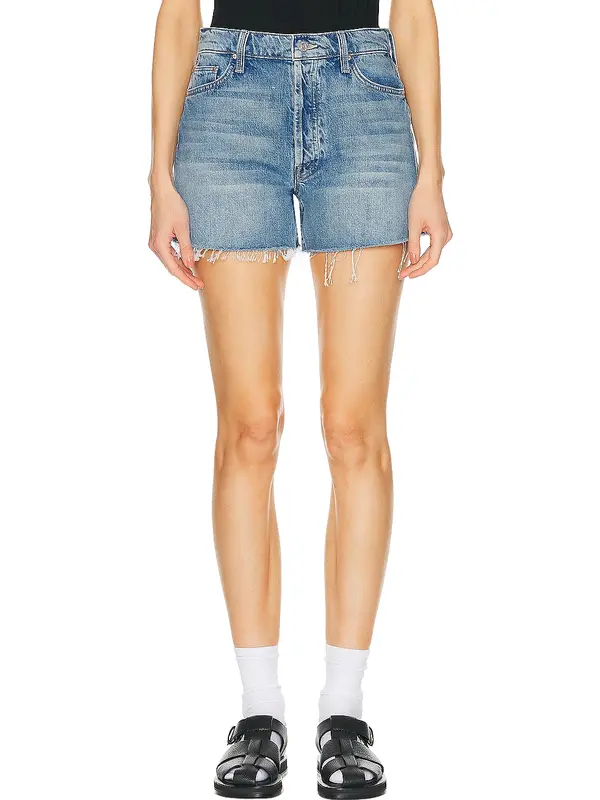 MOTHER The Skipper Denim Shorts - Leap At The Chance